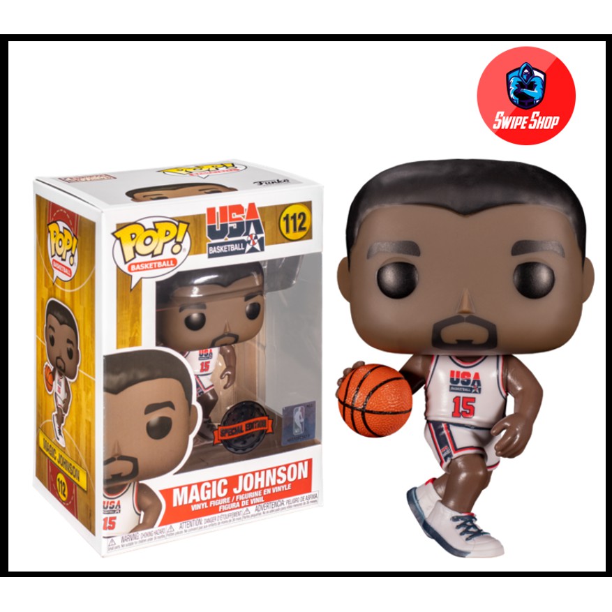 Funko Pop Magic Johnson Team USA NBA Legends Exclusive | Shopee Philippines
