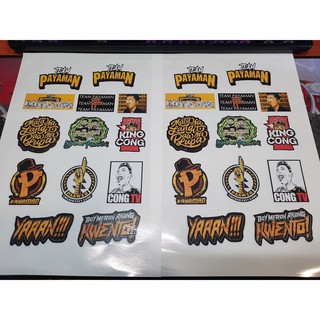 Team Payaman Sticker 26 PIECES Package - Weather Proof - Long Lasting ...