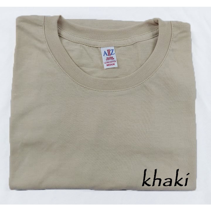 AIIZ / A2Z Ultra Cotton Plain Shirt UNISEX (KHAKI) | Shopee Philippines
