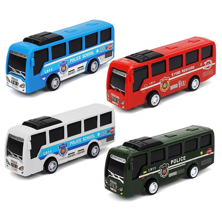 Send One Piece Randomly Children's Four Types of Toy Bus Boy Toy Car ...