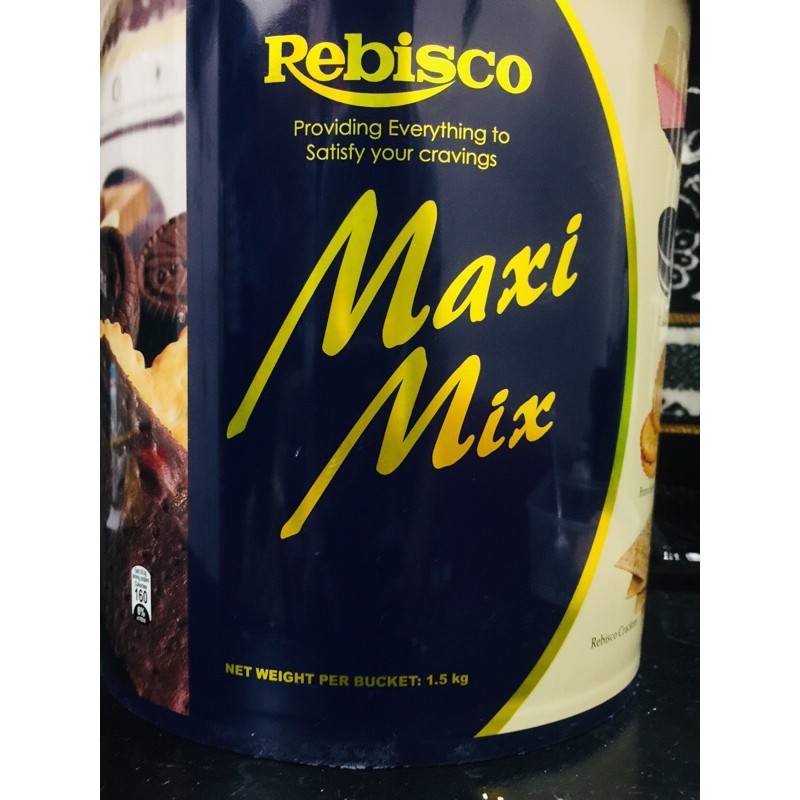 Maxi mix rebisco 1.5kg in a bucket(LOWEST PRICE) | Shopee Philippines