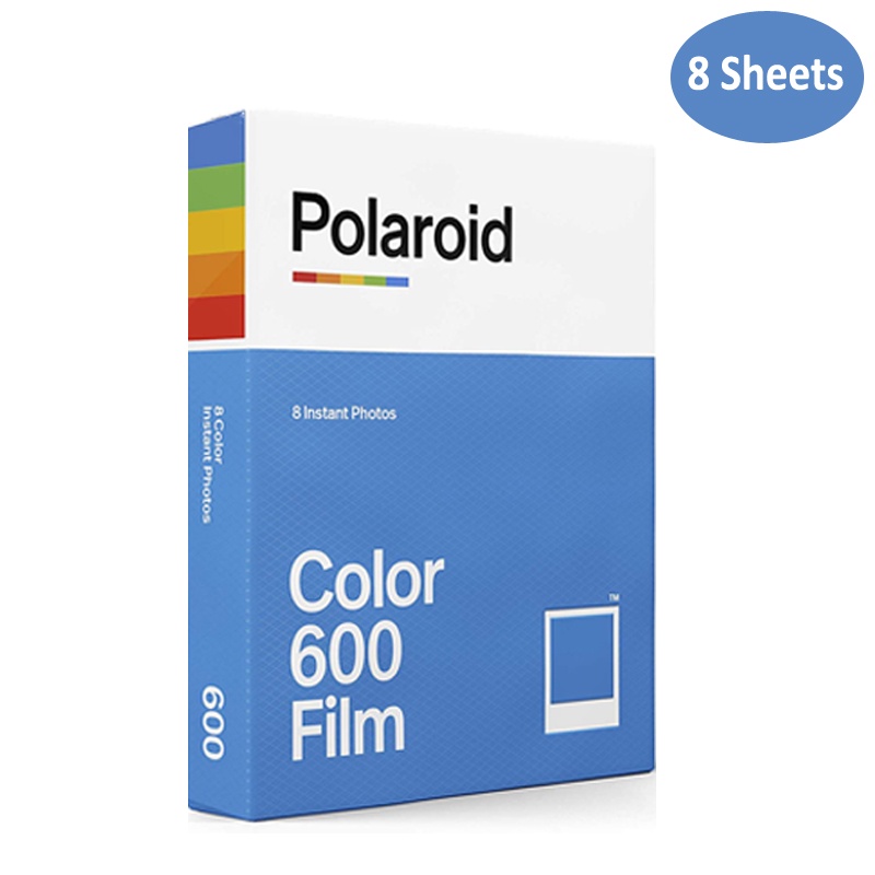 8 Sheets Polaroid 600 Color Film White Frame Instant Photo Paper For ...
