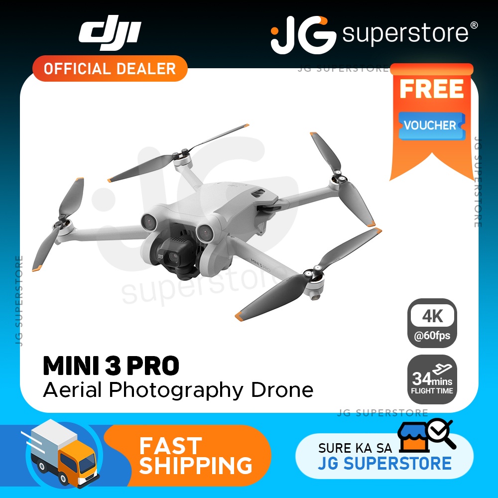 DJI Mavic Mini 3 Pro 4K/60fps 48MP Professional Drone with 34 Minutes ...