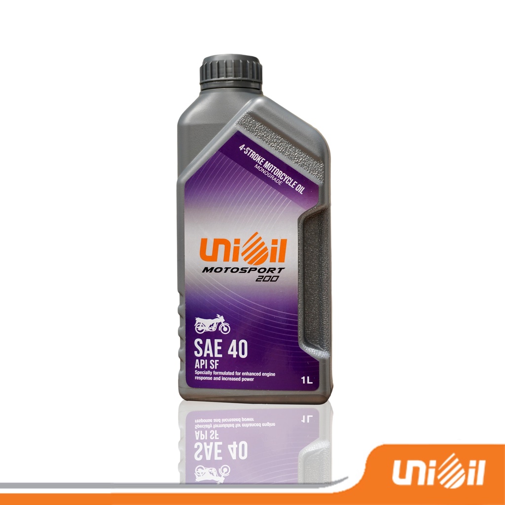 Unioil Motosport 200 SF 40 Motorcycle Oil (1L) | Shopee Philippines