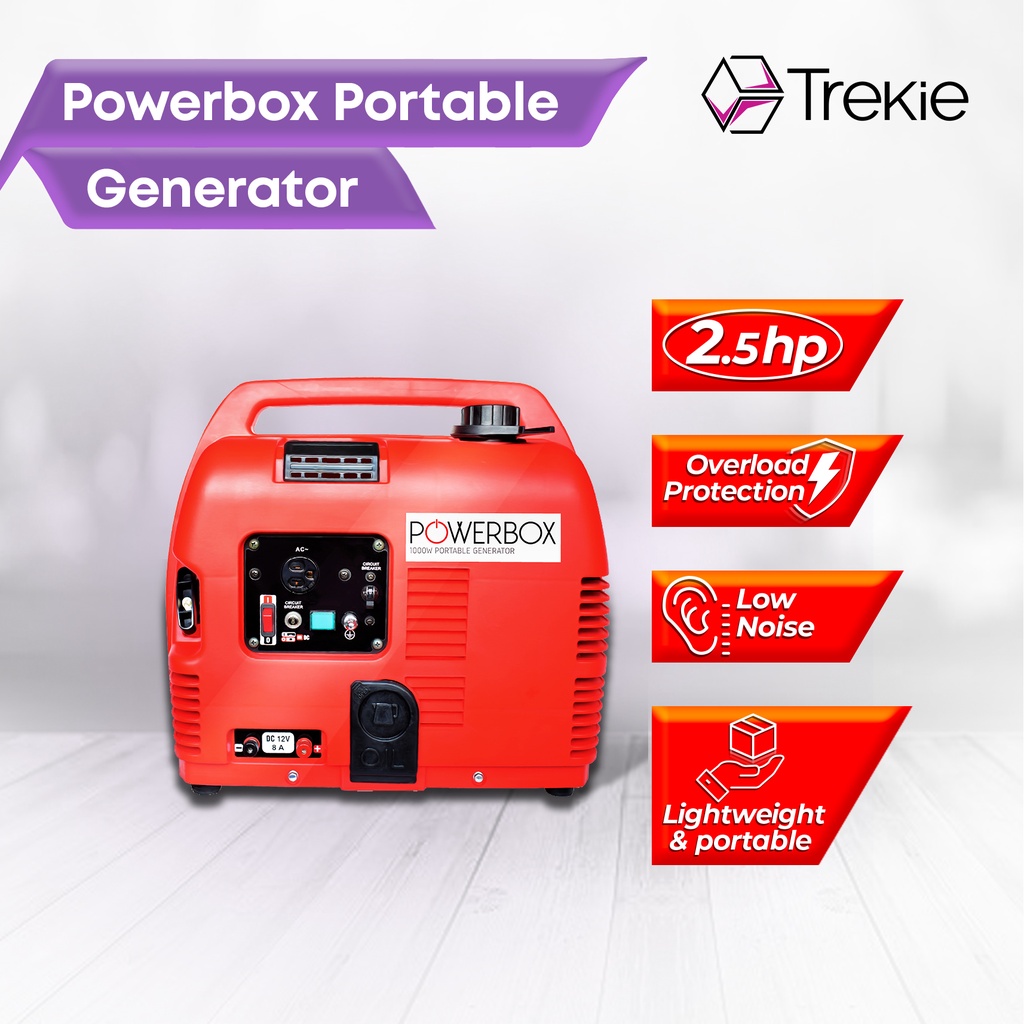 Trekie Powerbox Portable Generator 1000W | Shopee Philippines
