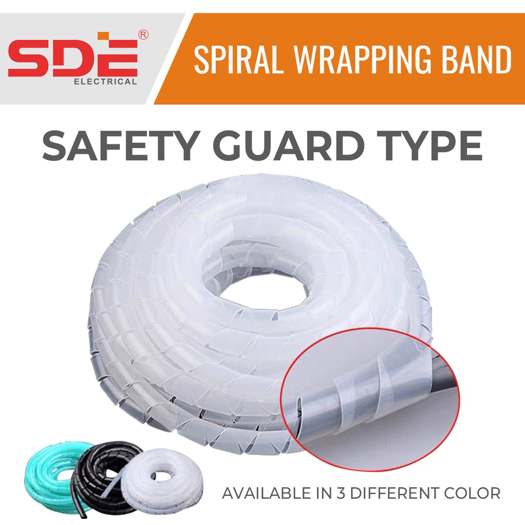 SDE SPIRAL WRAPPING BAND (10METERS/PACK) | Shopee Philippines