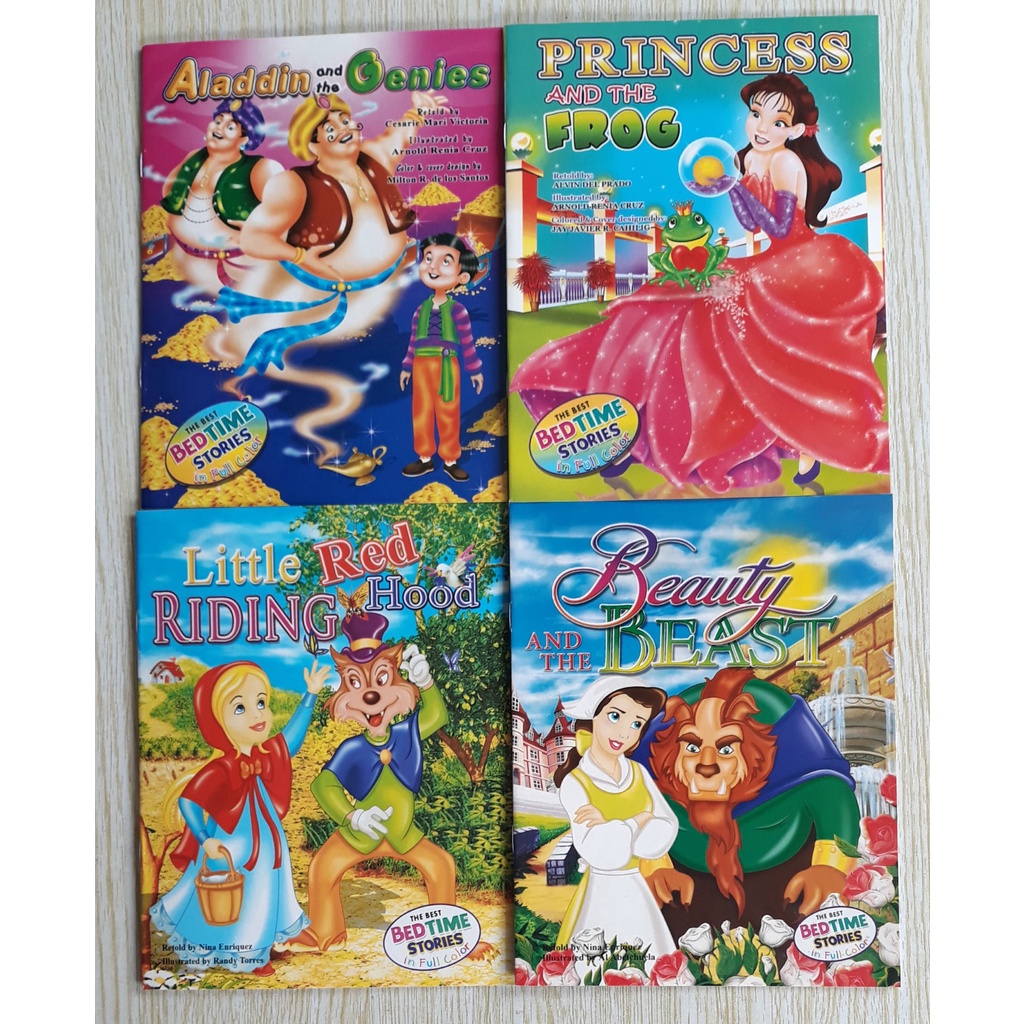 Story books colored MEDIUM 24 pages The Best Bedtime Stories in full ...