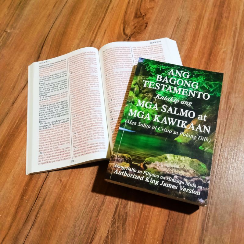 KJV TAGALOG GIANT PRINT HOLY BIBLE Filipino Book Softbound New ...