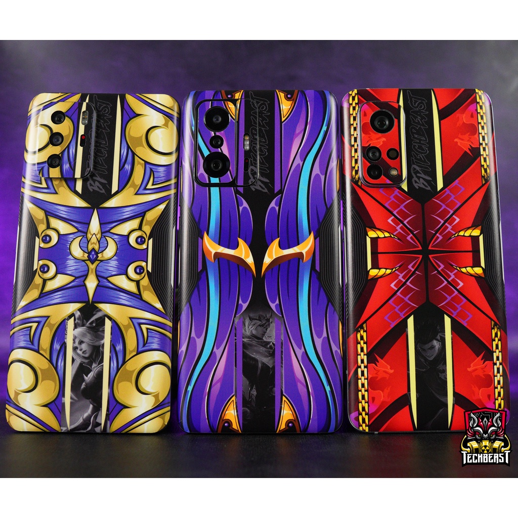 3M ML Gaming Skin Techbeast Skin Wrap Vinyl Mobile Legends HD ( MESSAGE ...