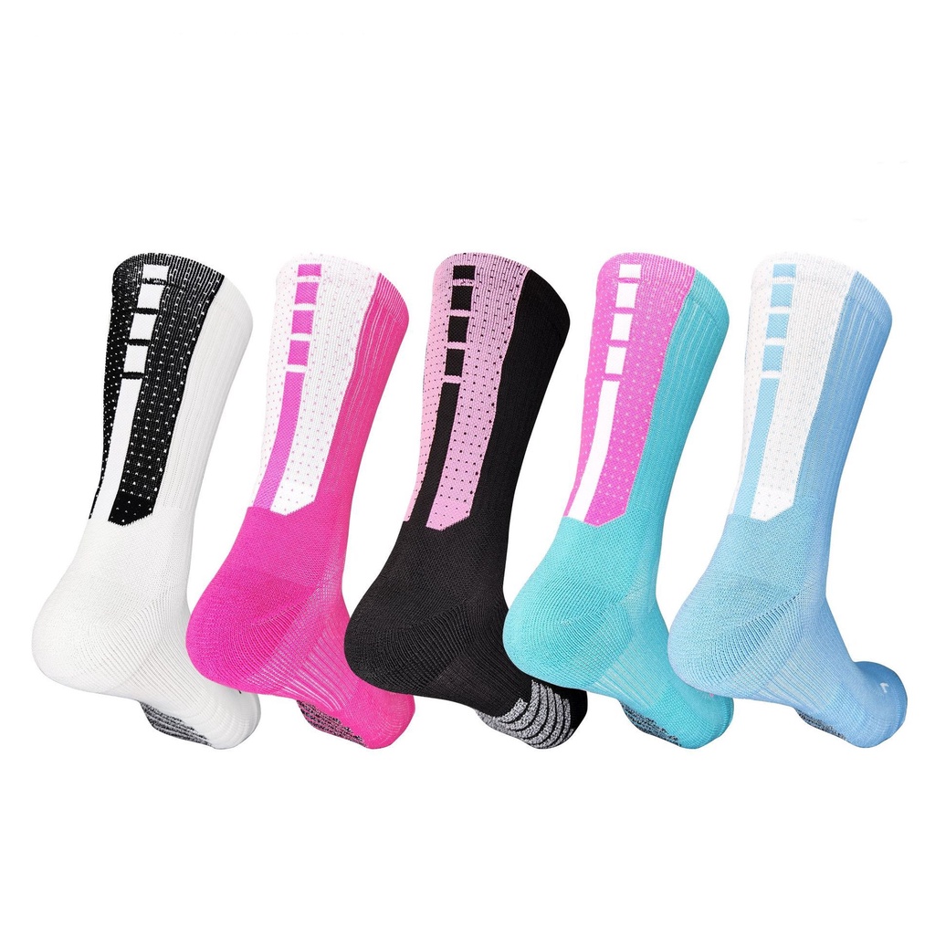 Professional Hyper Elite Socks High Cut Towel Bottom Basketball Socks ...