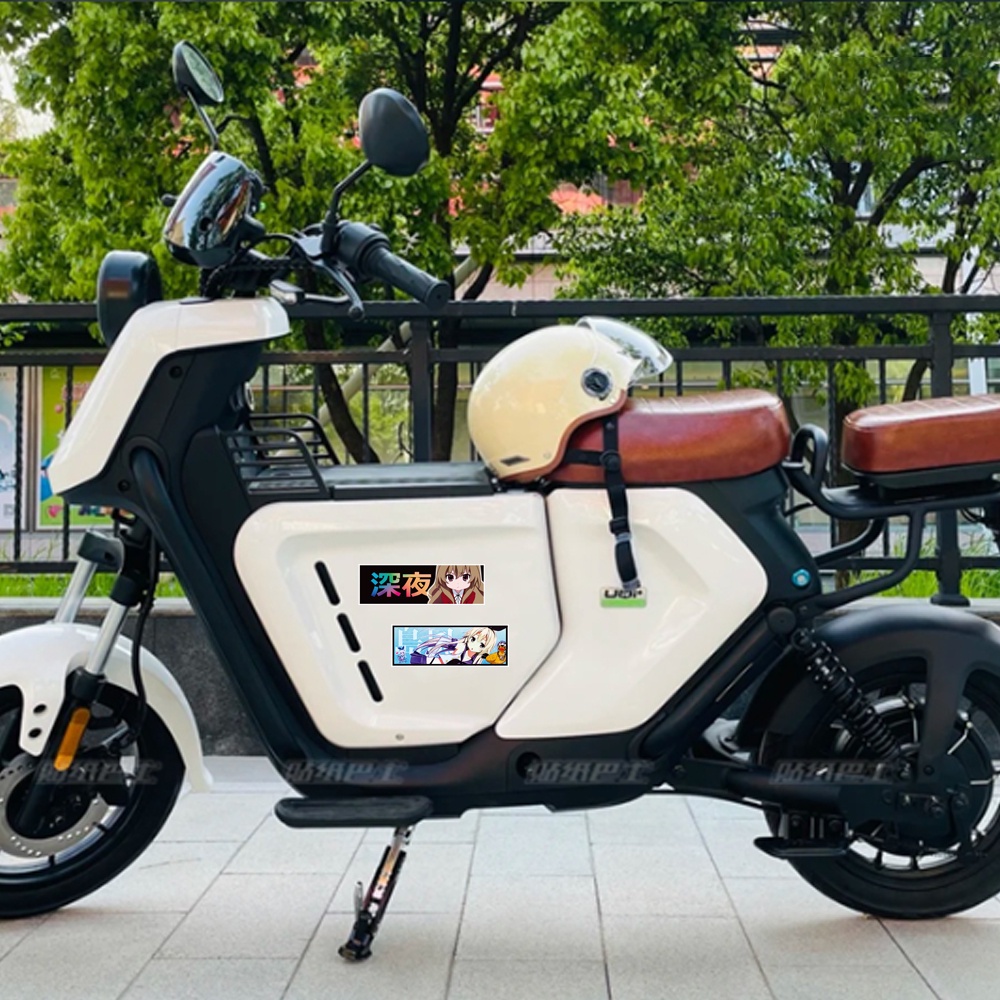 Reflective JDM Motorcycle Sticker Kamikaze Japan Samurai Anime Beauty ...