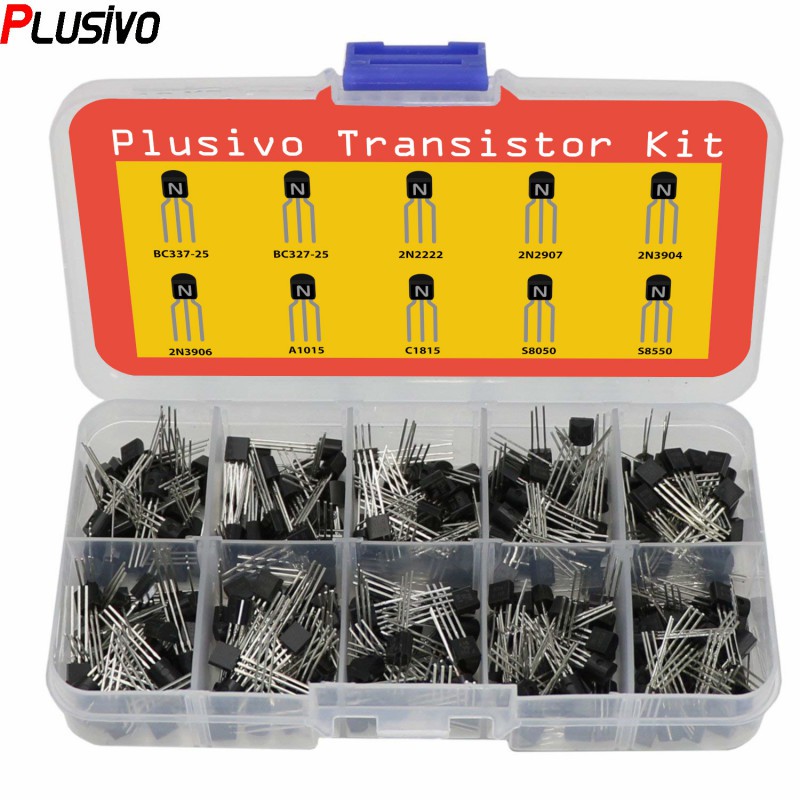 Plusivo BJT Transistors Assortment Kit - Manila Store