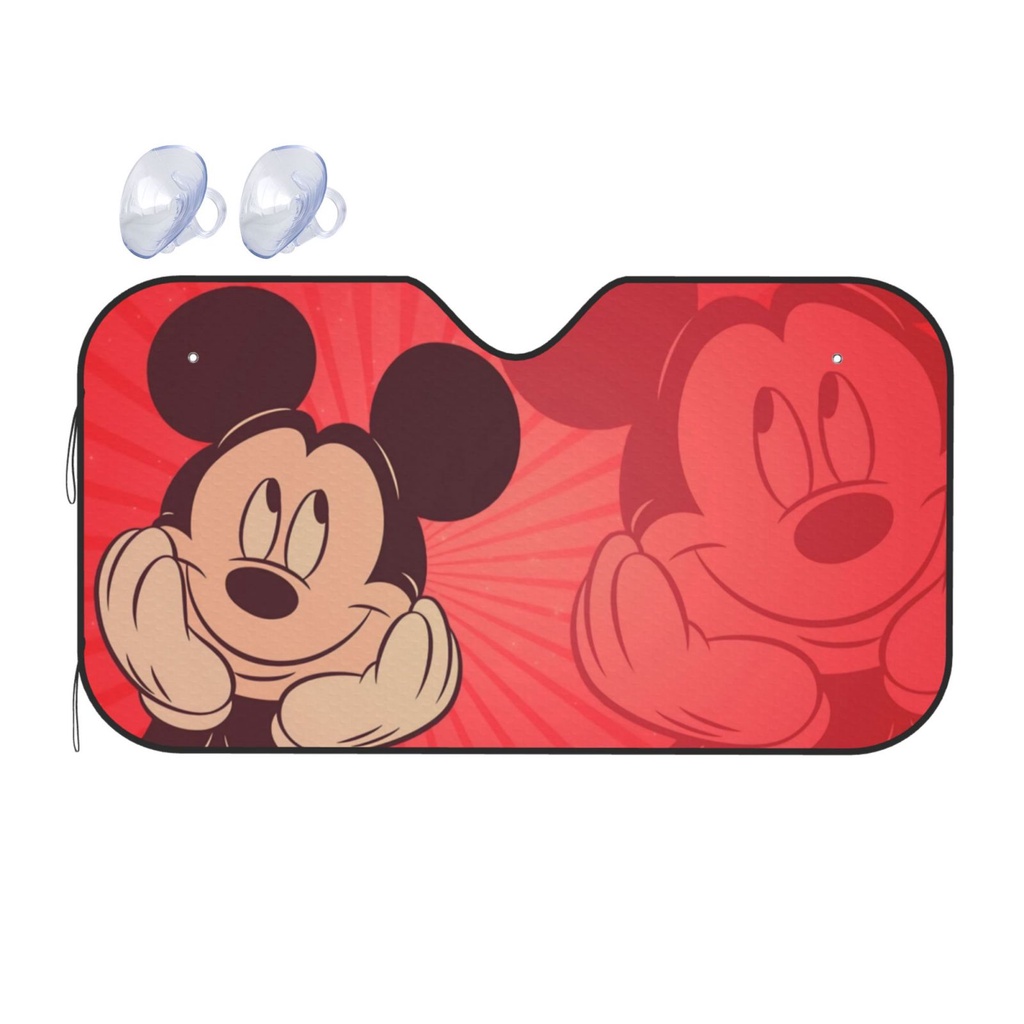 Disney Mickey Mouse Minnie Mouse Car sunshade Foldable Car Windshield ...