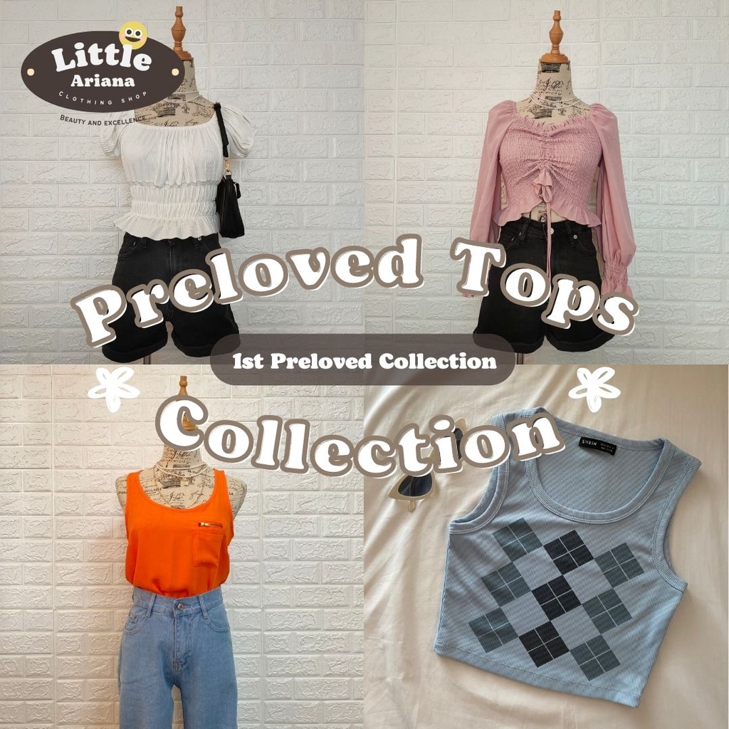 Top Collection (1st Preloved Collection) ♡ littleariana.ph | Shopee ...