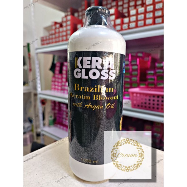 Kera Gloss Original Brazilian with Argan Oil 1liter/1000ml | Shopee ...