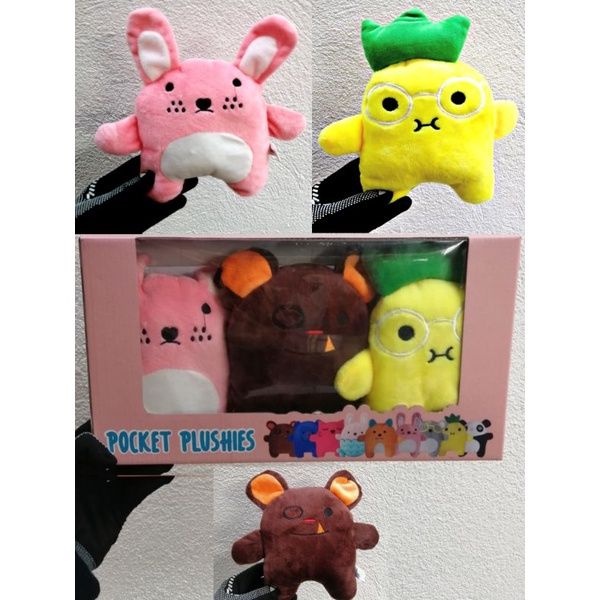 STUFFED TOYS PLUSHIES MINI SET COLLECTION 3 PCS | Shopee Philippines