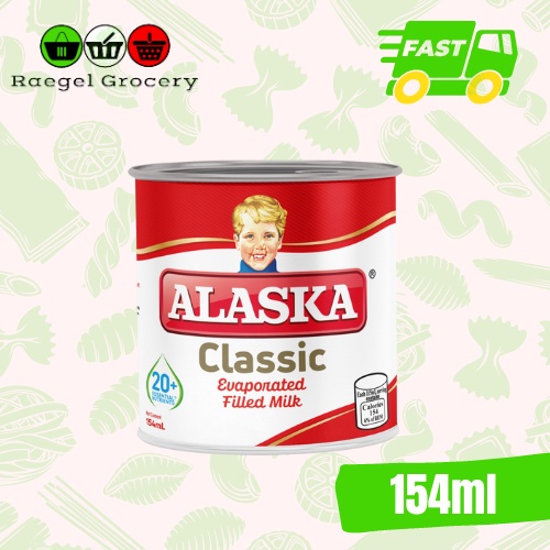Alaska Evap Classic 154ml Evaporated Filled Milk | Shopee Philippines
