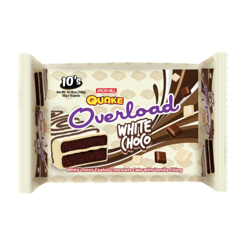 Quake Overload White Choco (30g x 10) | Shopee Philippines