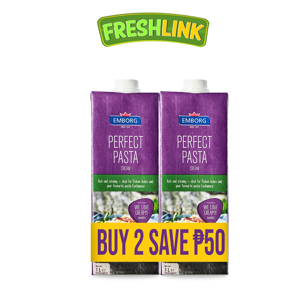 Buy 2 Save P50 Emborg Perfect Pasta Cooking Cream 1L | Shopee Philippines