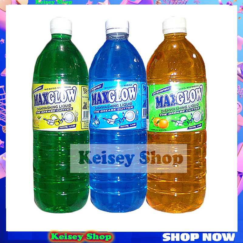 Maxglow Dishwashing Liquid 1 Liter | Shopee Philippines