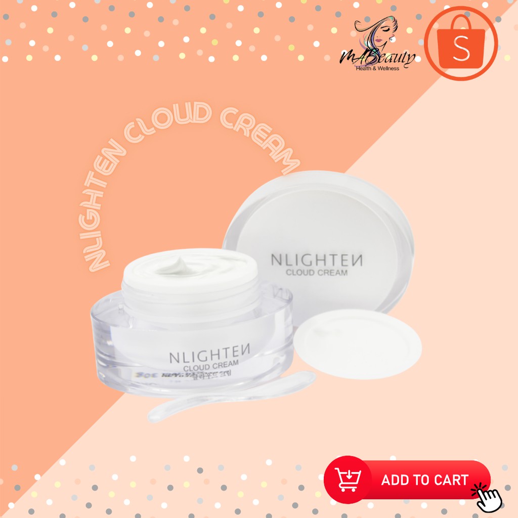 Nlighten CloudCream Instant Brightening Glass Skin effect, anti- aging ...