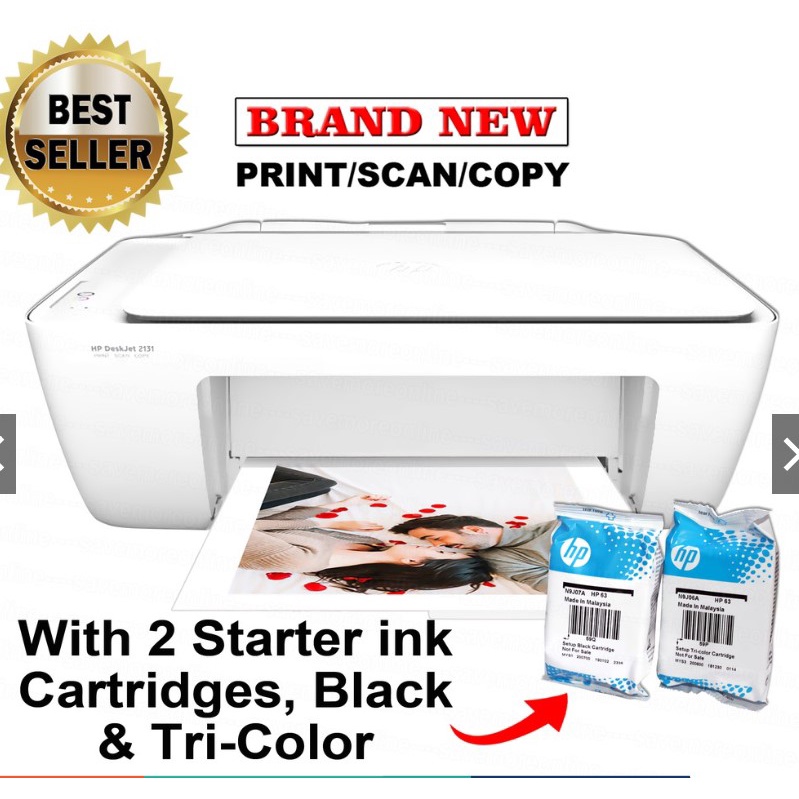 HP DeskJet 2131 All-in-One Printer | Shopee Philippines