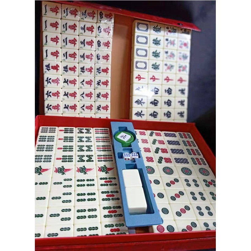 Mahjong Set Jumbo Sized (Ivory) | Shopee Philippines