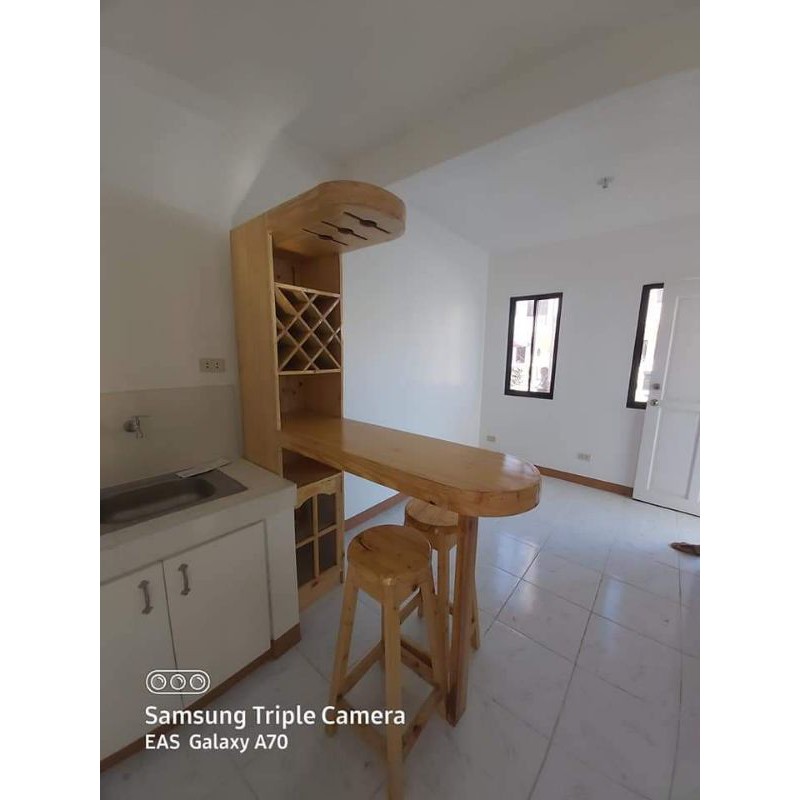 (PREORDER MESSAGE US FIRST) Bar counter with 2 bar stools | Shopee ...