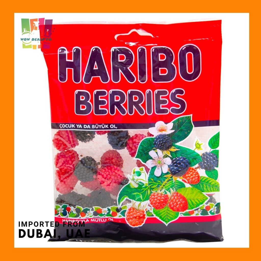 Haribo Berries Candy 80-160g | Shopee Philippines