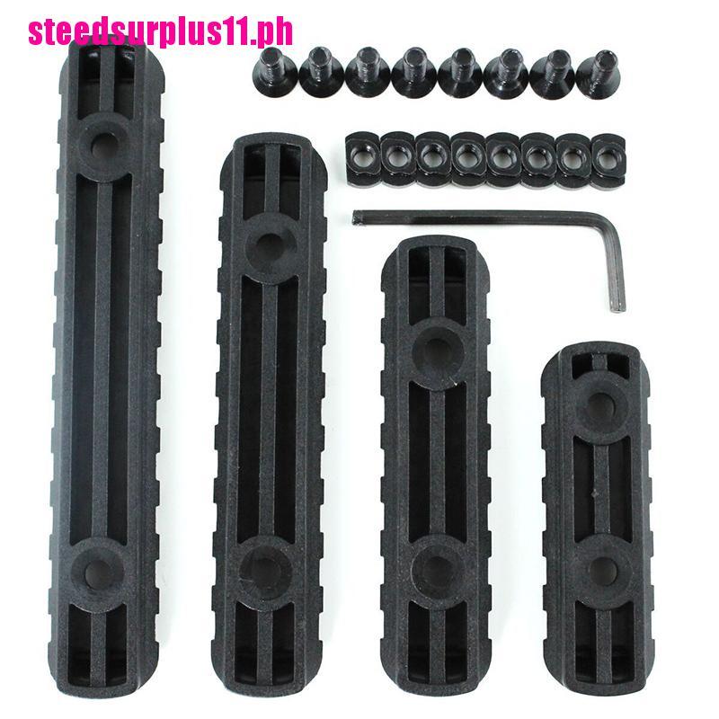 4 pcs/set Tactical Airsoft Polymer M-LOK for MOE Handguard Laser Scope ...