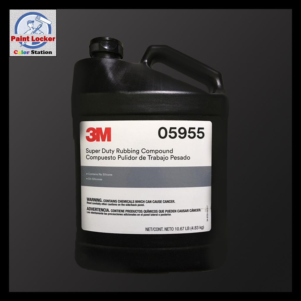 3M Super Duty Rubbing Compound 05955 - 4.83 kg / 1 Gallon | Shopee ...
