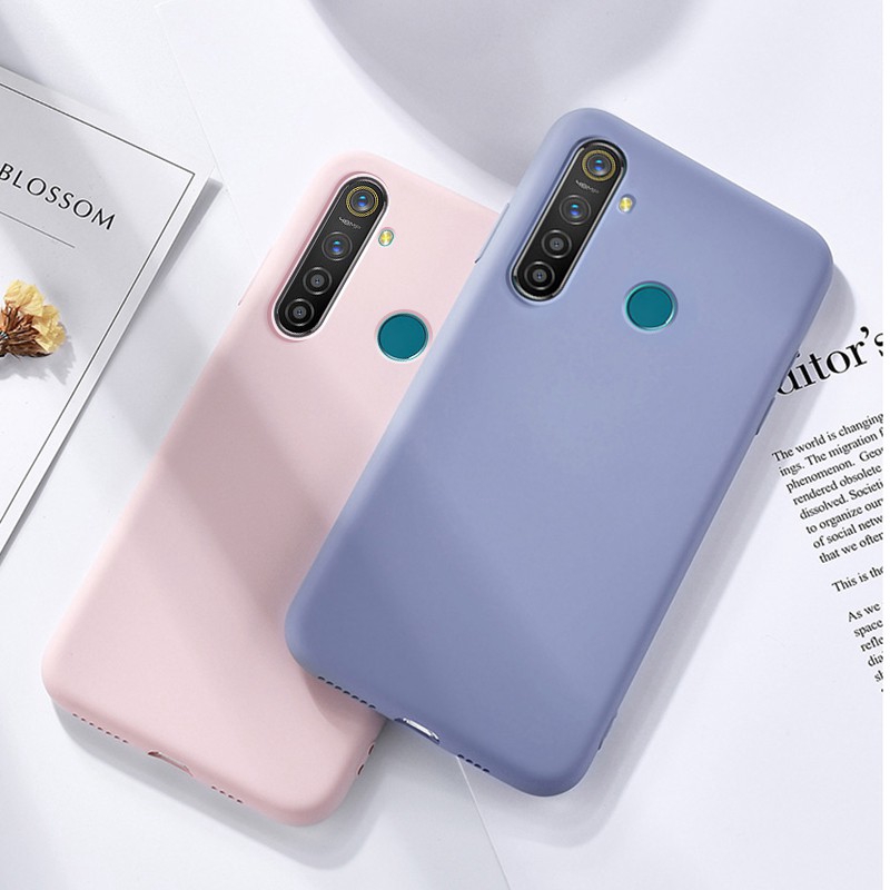 Oppo Realme 6i Ultra Thin Soft Liquid Silicone Slim Case Matte