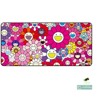 Takashi Murakami Mouse Pad Flower Cute Cartoon Mousepad Large Soft ...