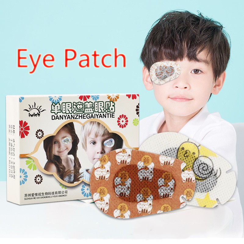 20Pcs Cartoon Amblyopia Eye Patches Colorful Child Amblyopia Training ...