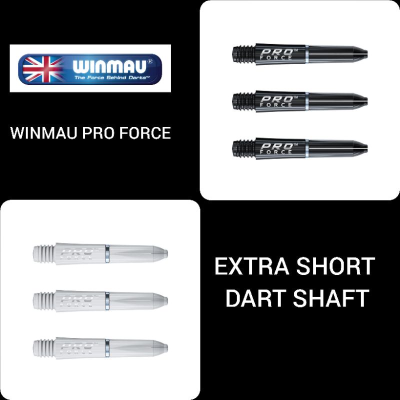 WINMAU PRO FORCE DART STEMS [EXTRA SHORT] | Shopee Philippines