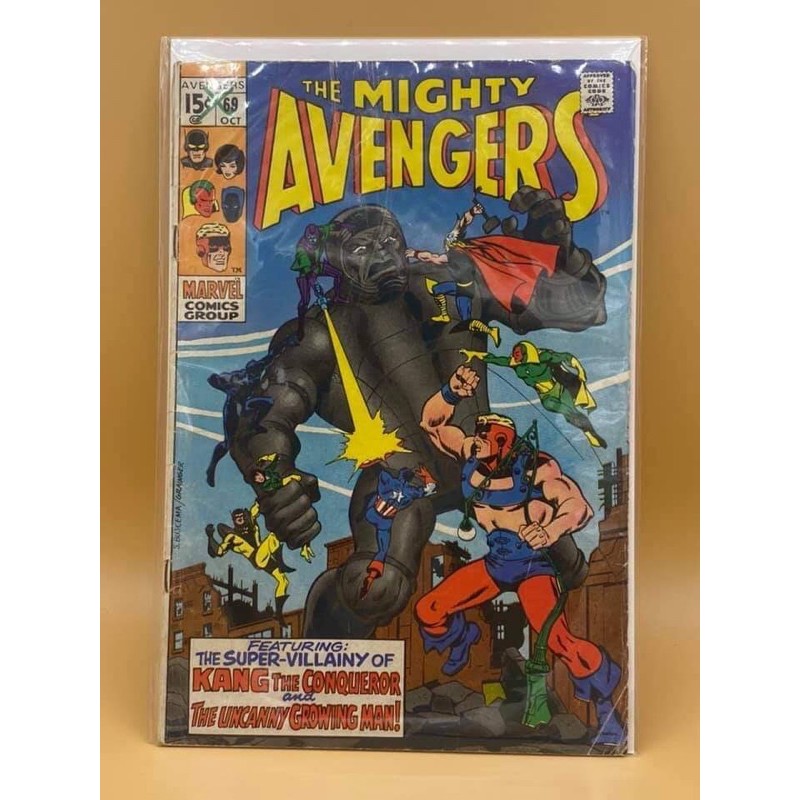 Marvel Comics: The Mighty Avengers #69 (Oct, 1969) | Shopee Philippines