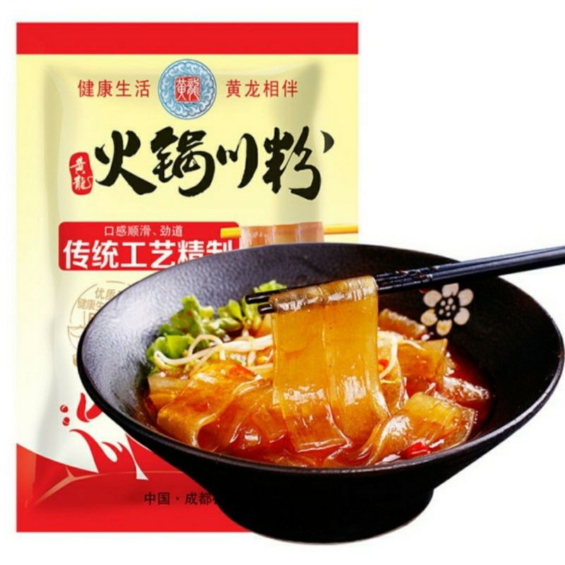 Shabu-Shabu Hotpot Glass Huanglong Noodles Widened Noodles | Shopee ...