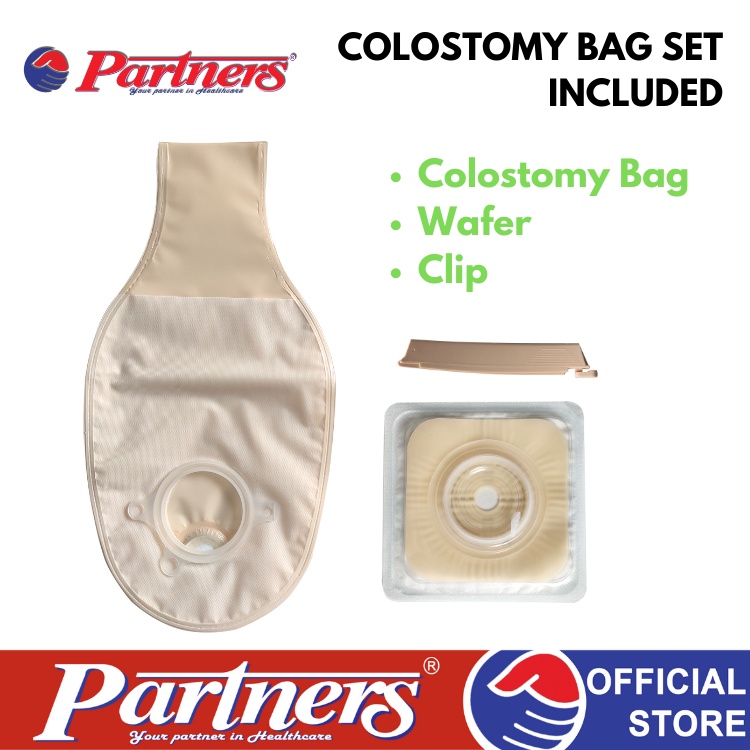 Partners Colostomy Bag 70 mm (1 Set) | Shopee Philippines