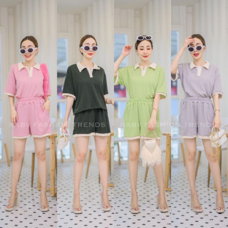 BKK Bangkok Coordinates Women's Plain Top and Short 100% Authentic ...