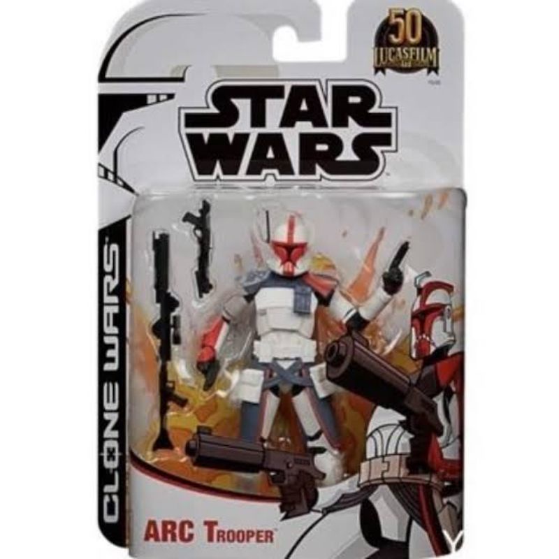 STAR WARS BLACK SERIES ARC TROOPER FORDO RED ARC TROOPER PHASE 1 CLONE ...