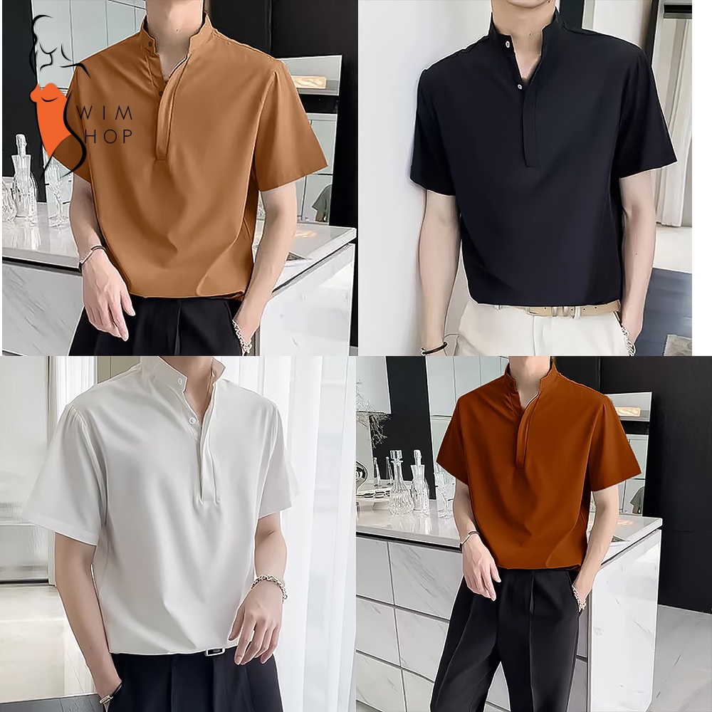SS JAMES Casual Polo Short Sleeve Plain Cotton for Men | Shopee Philippines