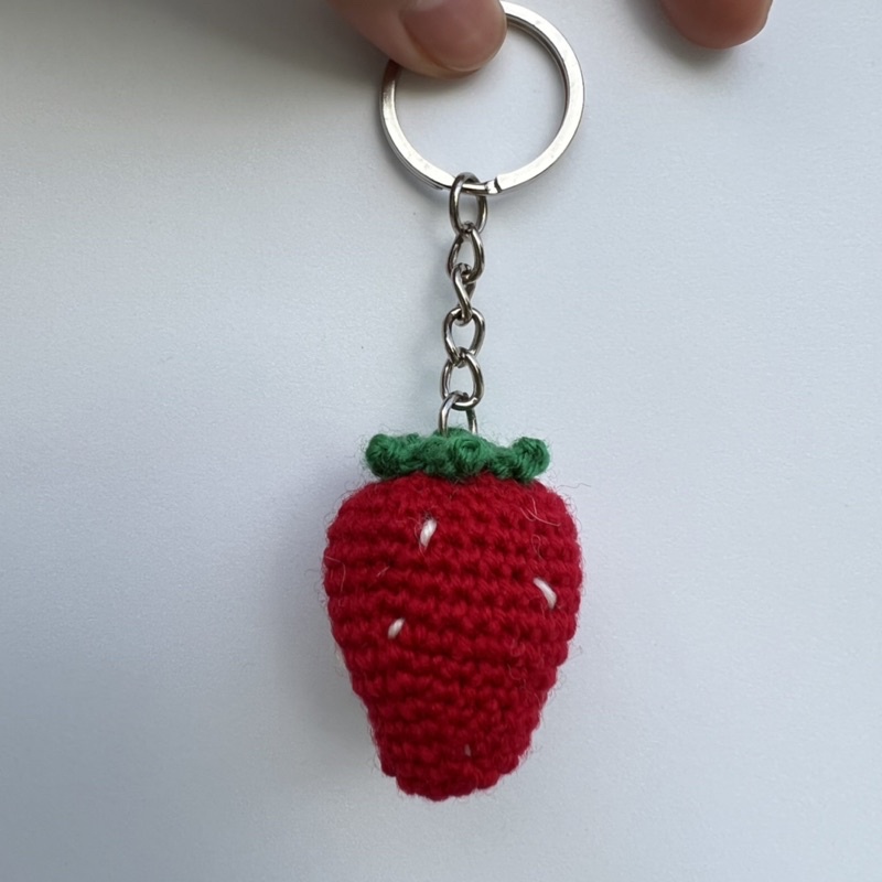 Strawberry Keychains (small) | Shopee Philippines
