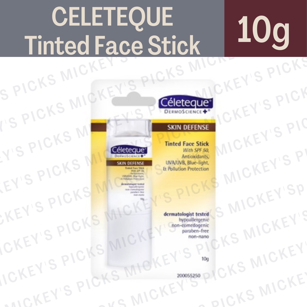 Celeteque Dermoscience Skin Defense Tinted Face Stick (Sunstick ...