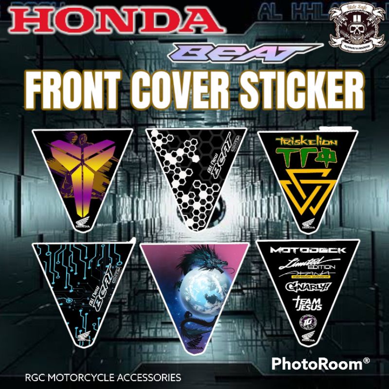 Honda Beat Front Cover Sticker / Honda Beat Accessories / Honda Beat ...