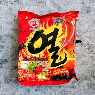 Ottogi Yeul Ramen Super Spicy Hot Taste | Korean Spicy Ramyun Ramyeon ...