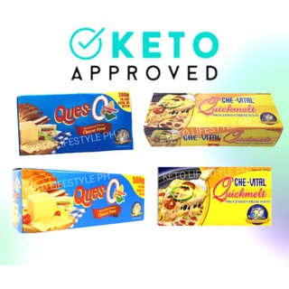 QuesO & Che-Vital Quickmelt Cheese 200g-500g (KETO APPROVED) | Shopee ...