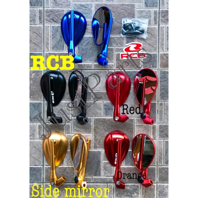 RCB Racing Boy Side Mirror S5 Alloy Universal (pair) | Shopee Philippines
