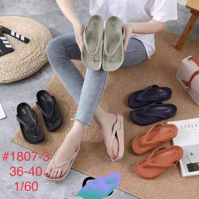 SLIPPER FASHION FOR LADIES 1807-3 | Shopee Philippines