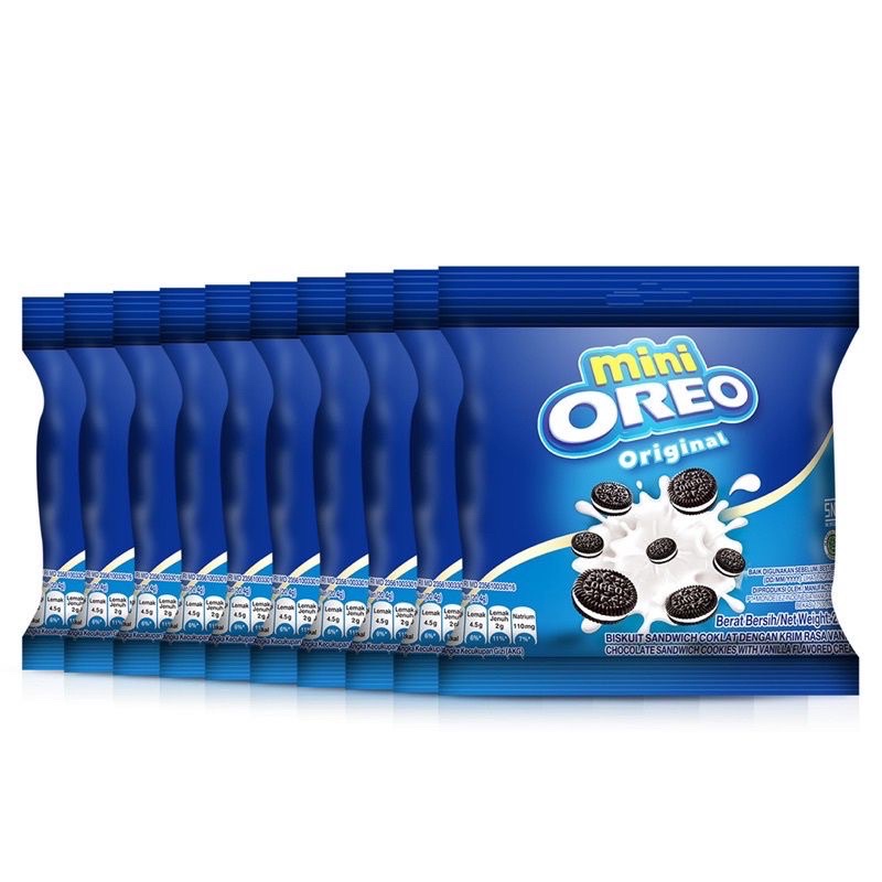 Oreo Mini Original Pouch 20.4g | Shopee Philippines