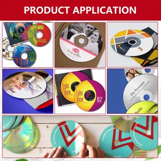 100gsm Glossy CD Sticker / Label Sticker for CD (100circles) | Shopee ...